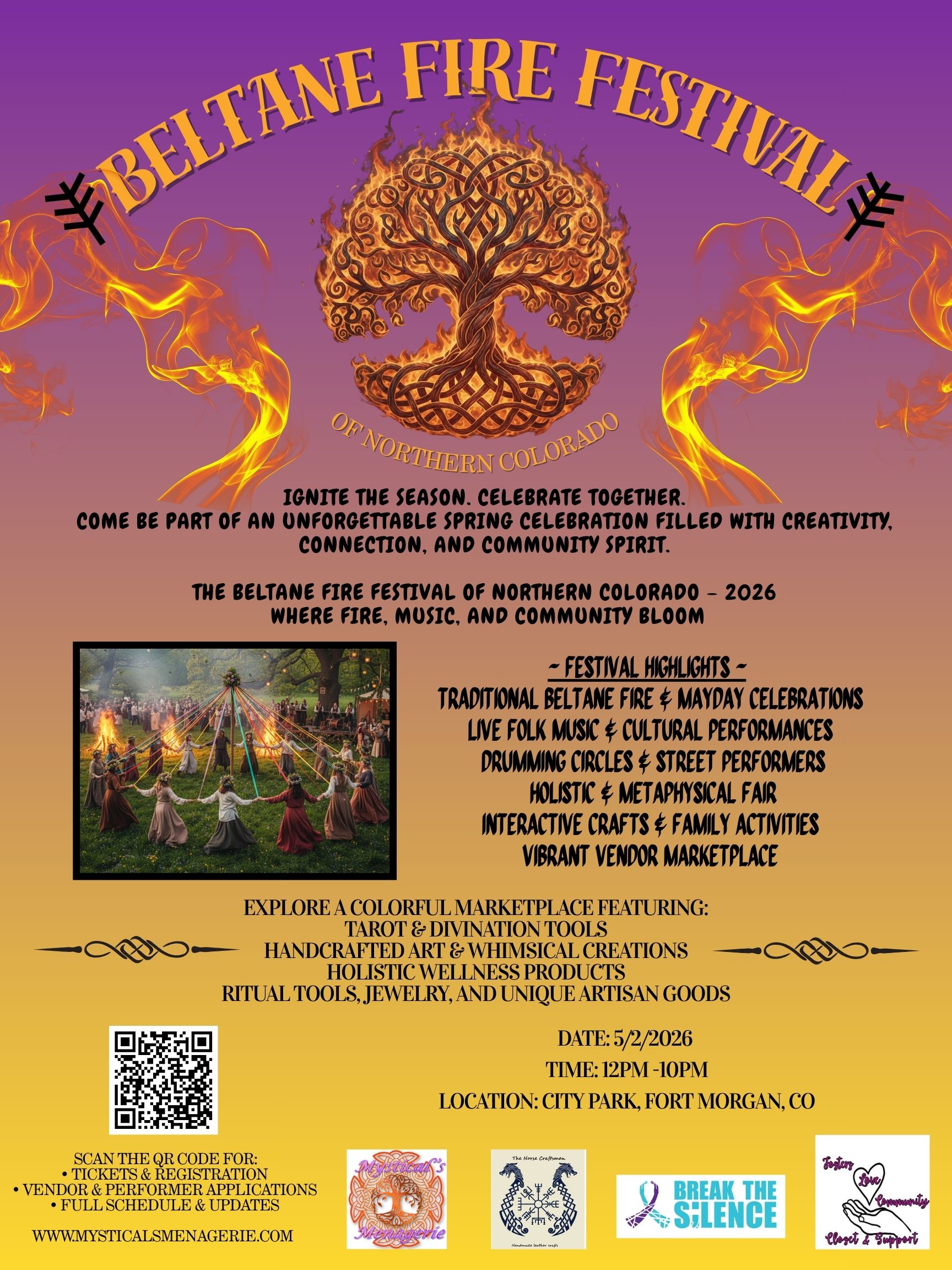 The Beltane Festival Returns for 2026 - Mystical's Menagerie LLC